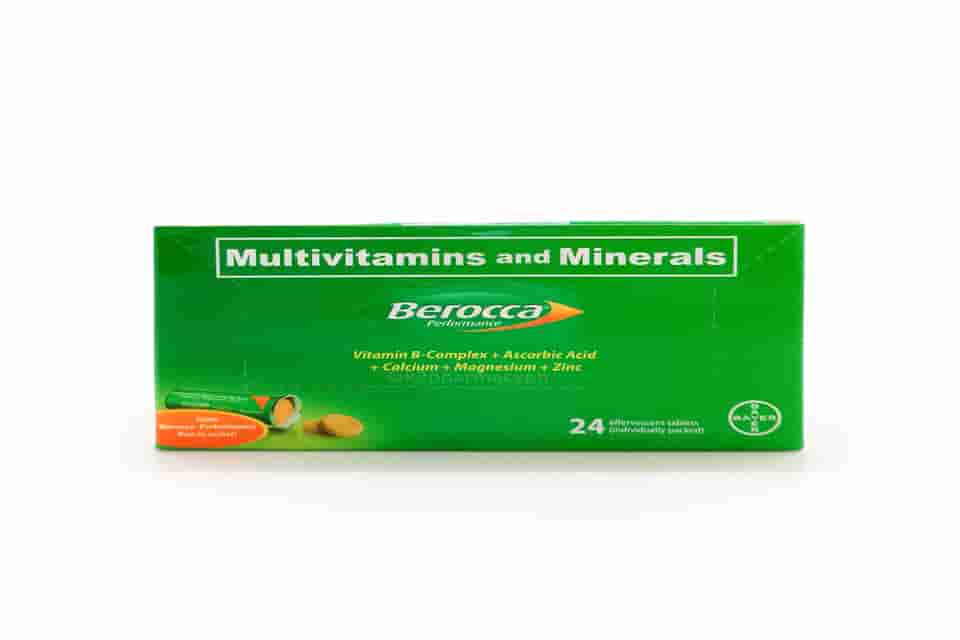 BEROCCA PERFORMANCE Multivitamins / Minerals Effervescent Tablet 24's ...